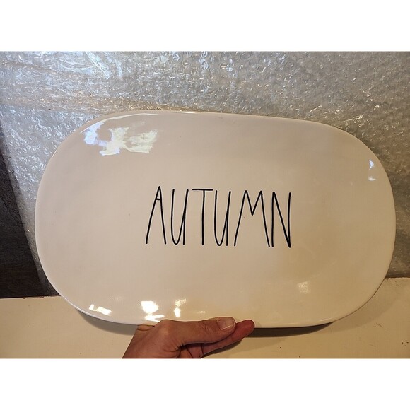 Rae Dunn | Dining | Rae Dunn Autumn Ceramic Serving Platter Fall New 27 ...